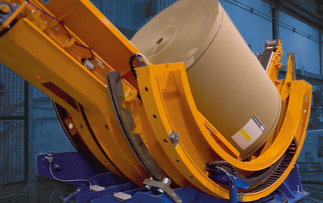 Pulper Feed, Roll Handling & Wrapping System : EPIQ Machinerie | Machinery